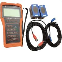 China Handheld Ultrasonic Flow Meter Non-Contact 1% Accuracy Portable TOF for sale
