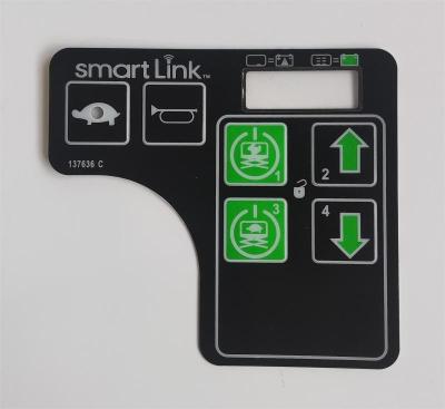 China Genie Decal 137636 Platform Control Panel Use with Adhesive for sale