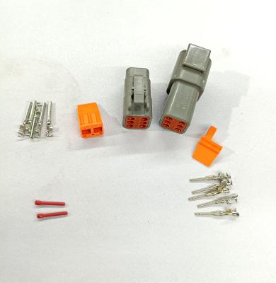 China 105329GT 105328GT Genie Scissor Lift Parts Deutsch 6 Pin Connector Kit With Housing for sale