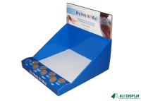China 150mm Pantone Paper Display Box CCNB Counter Cardboard Paper Packaging for sale