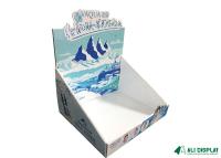 China Counter 200mm Cosmetic Display Boxes CMYK Pop Cardboard Display for sale