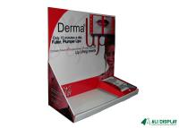 China Pop CCNB Hook Counter Display 35cm Custom Cardboard Countertop Displays for sale