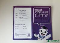 China 210mm Instruction Booklets Manual Book PSD Folded Leaflet for sale