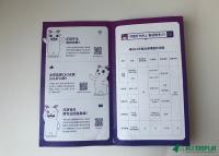 China 210mm Instruction Booklets Manual Book PSD Folded Leaflet for sale