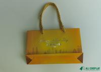 China PSD Rope Handle Paper Bags Pantone Art Paper Bag Offset Printing PDF for sale