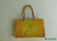 China PSD Rope Handle Paper Bags Pantone Art Paper Bag Offset Printing PDF for sale