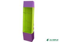China CCNB Cardboard Counter Display Stands CDR Pop Floor Stand for sale