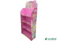 China 50cm Cardboard Shop Display Stands CMYK Dump Bins Retail Display for sale