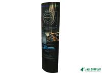China Supermarket Beer 170cm Cardboard Dump Bins CDR Corrugated Floor Display for sale