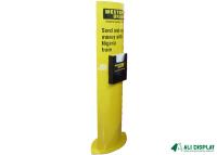 China PSD Dump Bin Display 180cm Pos Cardboard Display Light Bulb for sale