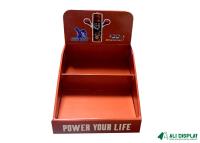 China Shelf PDQ Display Box Glossy 300gsm Cardboard Countertop Display for sale