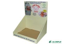 China CMYK PDQ Display Box Corrugated Cardboard Counter Display Stands for sale