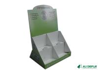 China CMYK PDQ Display Box Corrugated Cardboard Counter Display Stands for sale
