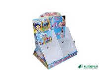 China Shelf PDQ Display Box Glossy 300gsm Cardboard Countertop Display for sale
