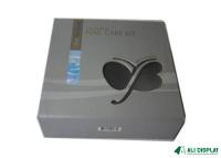 China Grey CDR Cosmetic Packaging Boxes CMYK Cosmetic Gift Box Packaging for sale