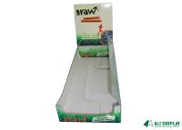 China CCNB Green Cosmetic Display Boxes Pdq 450mm Counter Tool for sale