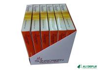 China CDU Counter Card Display Stand PDQ Custom Cardboard Countertop Displays for sale