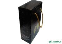 China 300gsm Wine Bottle Packaging Boxes CMYK  CDR Luxury Cardboard Packaging for sale