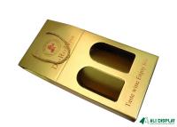 China CMYK Rope Handle Paper Bags 300mm Wine Paper Bag for sale