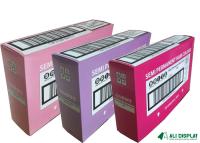 China Postal 200gsm Cosmetic Packaging Boxes Printing Foldable 180mm for sale