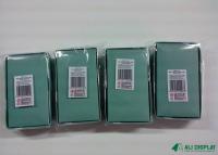 China Blue 100mm Bow Ribbon Cosmetic Packaging Boxes Printing 250gsm for sale