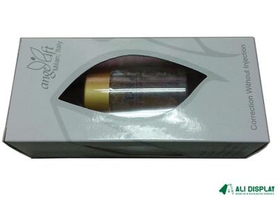 China Pantone 20ml Cosmetic Packaging Boxes 350gsm White Skincare Packaging Boxes for sale