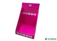 China CMYK Cardboard Counter Display Stands Boxes Hair Shadow 300mm for sale