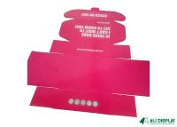 China Recyclable 300gsm Corrugated Gift Box Cosmetic 50mm Gloss Lamination for sale