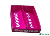 China Stand Retail Counter 300gsm CCNB Cosmetic Display Boxes Cardboard Kraft for sale