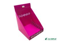 China CMYK Cardboard Counter Display Stands Boxes Hair Shadow 300mm for sale