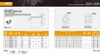 China MYT LMTH20LUU G6 Industrial Machine Flange Bearing Banding For Slide Shaft for sale