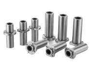 China 20mm Round Flange Linear Bearing For Sliding Shafts Anticorrosive for sale