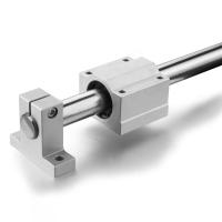 China MYT Linear Shaft Rod 10/16/20mm Silver Gcr15 Steel Round Shaft for CNC Printer DIY for sale