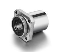 China LMKP Series Round Flange Unit Bearing With Nylon Retainer / SUS Ball for sale