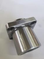 China LMKP Series Round Flange Unit Bearing With Nylon Retainer / SUS Ball for sale