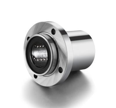 China LMF25UU 25mm Round Flange Type Linear Motion Bearing Slide Bushing for Automatic Machinery for sale
