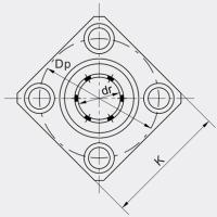 China MYT 30mm Linear Bearing Steel Retainer G6 Grade Precision LMEK30UU for sale