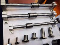 China Smooth Flange Type 16mm LMES Series Linear Motion Guide Bearings For Engravers for sale