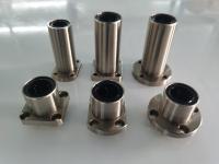 China OEM SUS Steel Ball GCR15 Round Flange Bushing For Linear Motion for sale