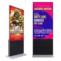 China Vertical 43 Inch Infrared Touch Screen LCD Kiosk Digital Signage For Shopping Mall for sale