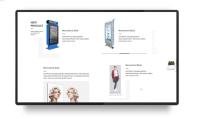 China Wall Mounted Android Advertising Player , 32 Inch Interactive Touch Screen Kiosk for sale