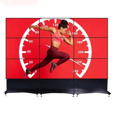 China Multi Splicing Screen 2x2 3x3 4K Display Seamless Lcd Video Wall Ultra Narrow Bezel for sale