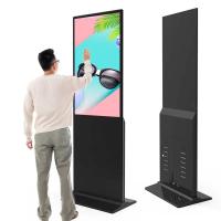 China 49 55 65 Inch Android Freestanding Digital Signage , Software Interactive Kiosk Cms for sale