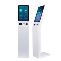 China 21.5 32 Inch Self Service Kiosk Automatic Ticket Vending Machine With Printer Sc for sale