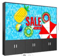 China 55inch 4x4 LCD Display 3.5mm Ultra Narrow Bezel Video wall Monitor for sale
