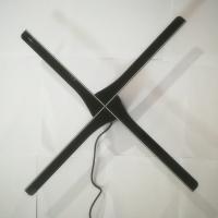 China Wifi Bluetooth 3D Hologram Fan Display ABS PC AC240V For Advertising for sale