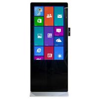 China Shopping Mall 43 Inch Touch Screen Kiosk Computer All In One Pc 500nit Brightness for sale