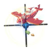 China 120cm Abs Large 3d Hologram Fan Usb Control Method for sale