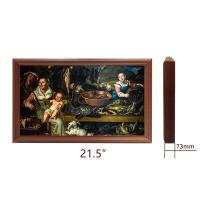 China Large 2K Digital Photo Frame Large Screen 100v 55 Inch Signage Free Standing for sale