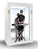 China 86 inch oled Holographic Display 3d lcd fridge splicing transparent led screen for advertisement for sale